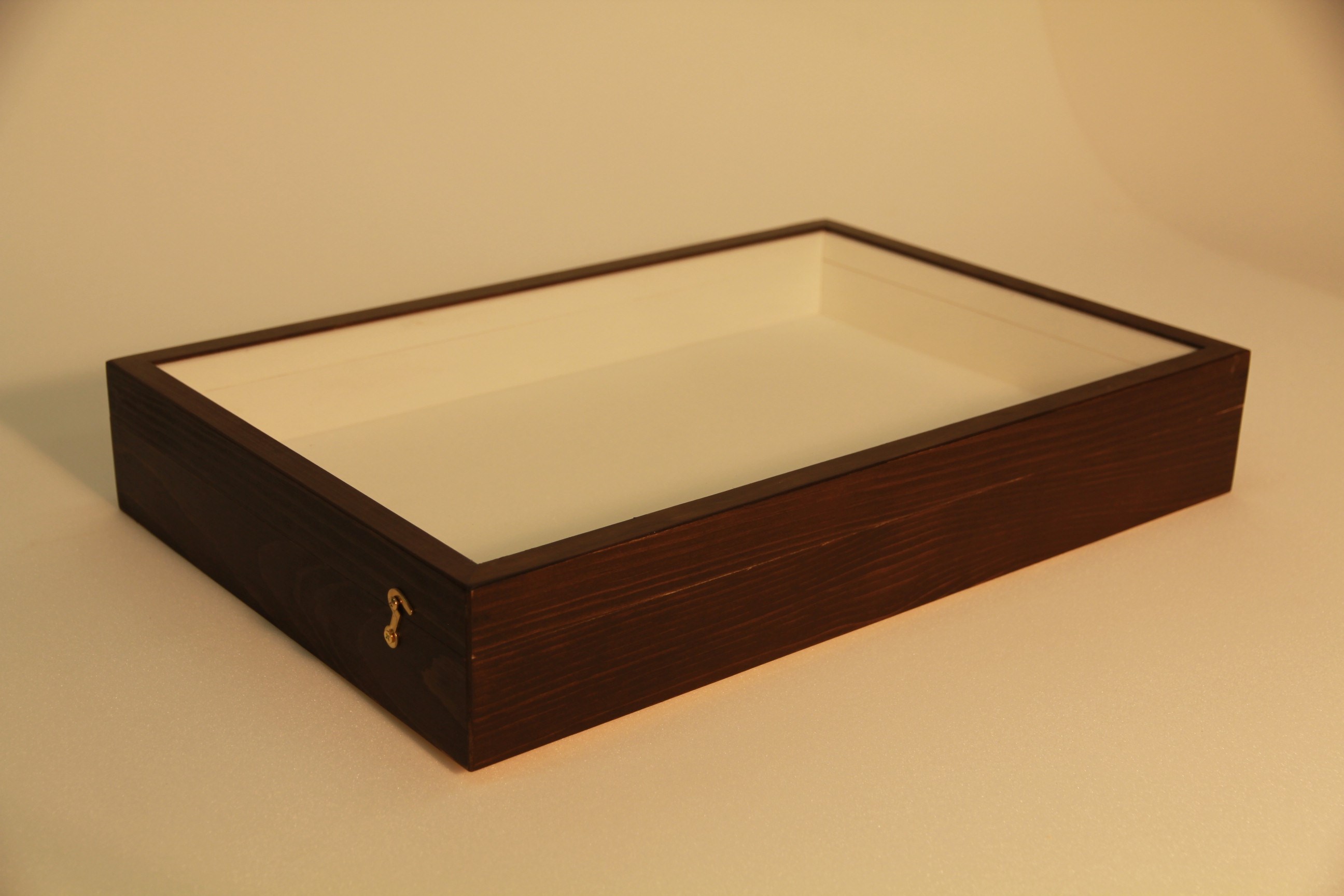 Schmitt Box with glas - Chocolat Brown | Atelier Jean Paquet