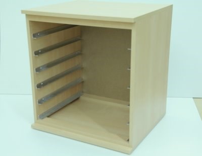 Open-faced Cornell Cabinets - Maple | Atelier Jean Paquet