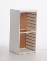 Open-faced U.S.N.M. Cabinets - White | Atelier Jean Paquet